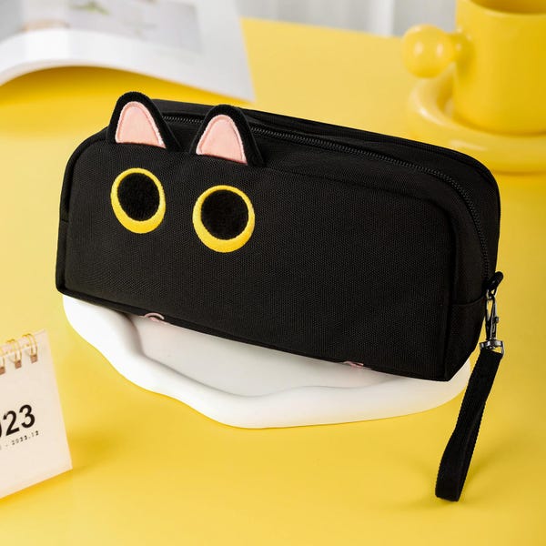 Cat Pencil Case - Etsy