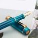 Jinhao 100 Centennial Teal Resin Fountain Pen, Ef/f/m/bent Nib Gold ...