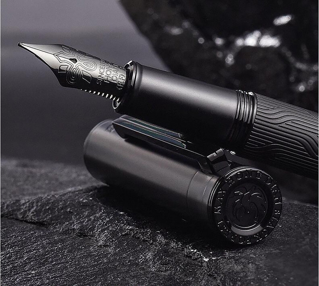 Hongdian Black Forest 1860 Max Fountain Pen EF/F/M Nib Classic Design ...