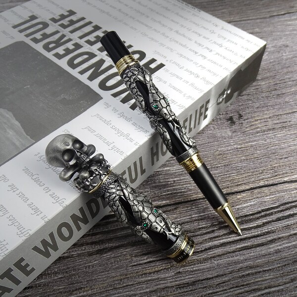 Skull Pen - Etsy