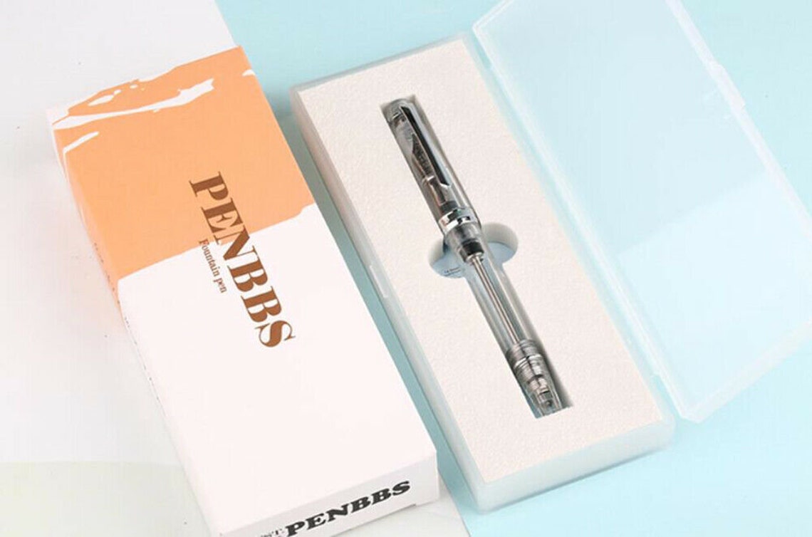 PENBBS 268 Vacuum Filling Fountain Pen Transparent Acrylic | Etsy