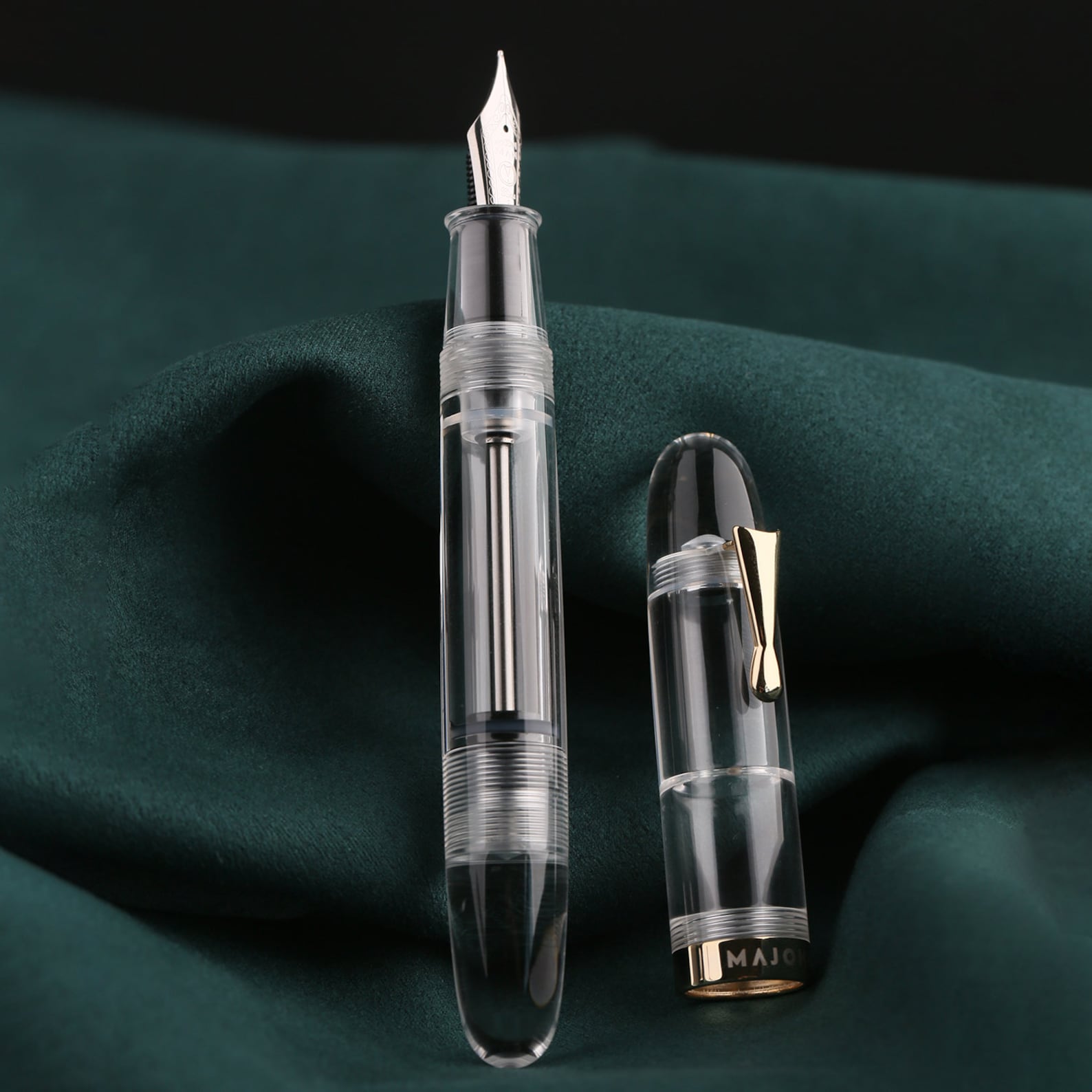 Majohn C4 Eyedropper Fountain Pen Transparent Acrylic EF/F/M - Etsy