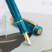 Jinhao 100 Centennial Teal Resin Fountain Pen, Ef/f/m/bent Nib Gold ...