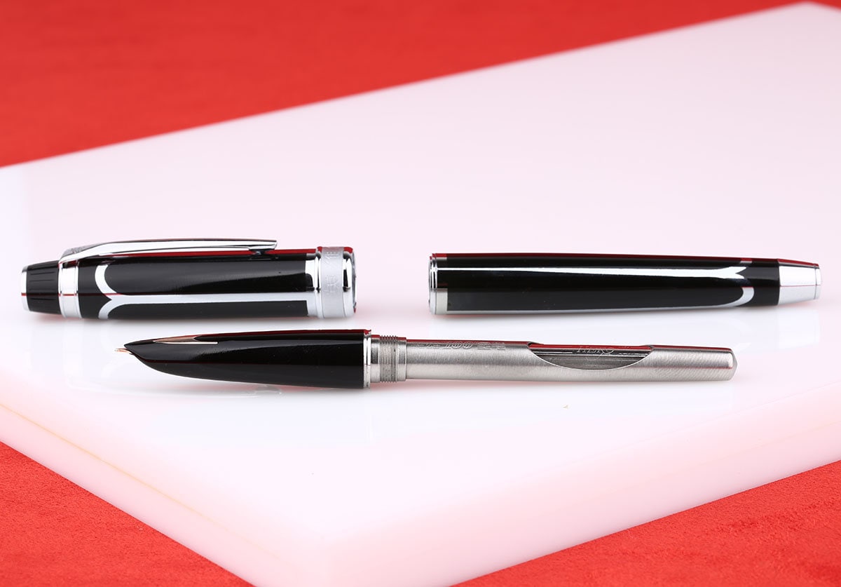 Hero Classic 100 14K Solid Gold Nib Fountain Pen Gold/ Silver - Etsy