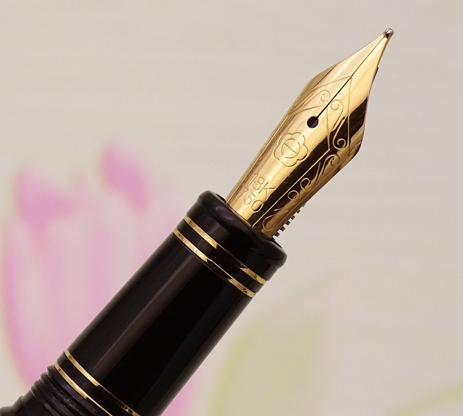 Handmade Hero 3000 18K Golden Fountain Pen the Imperial - Etsy