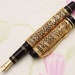 Handmade Hero 3000 18K Golden Fountain Pen, the Imperial Court Gold ...