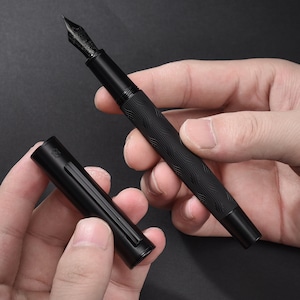 Hongdian Black Forest 1860 Max Fountain Pen EF/F/M Nib Classic Design ...