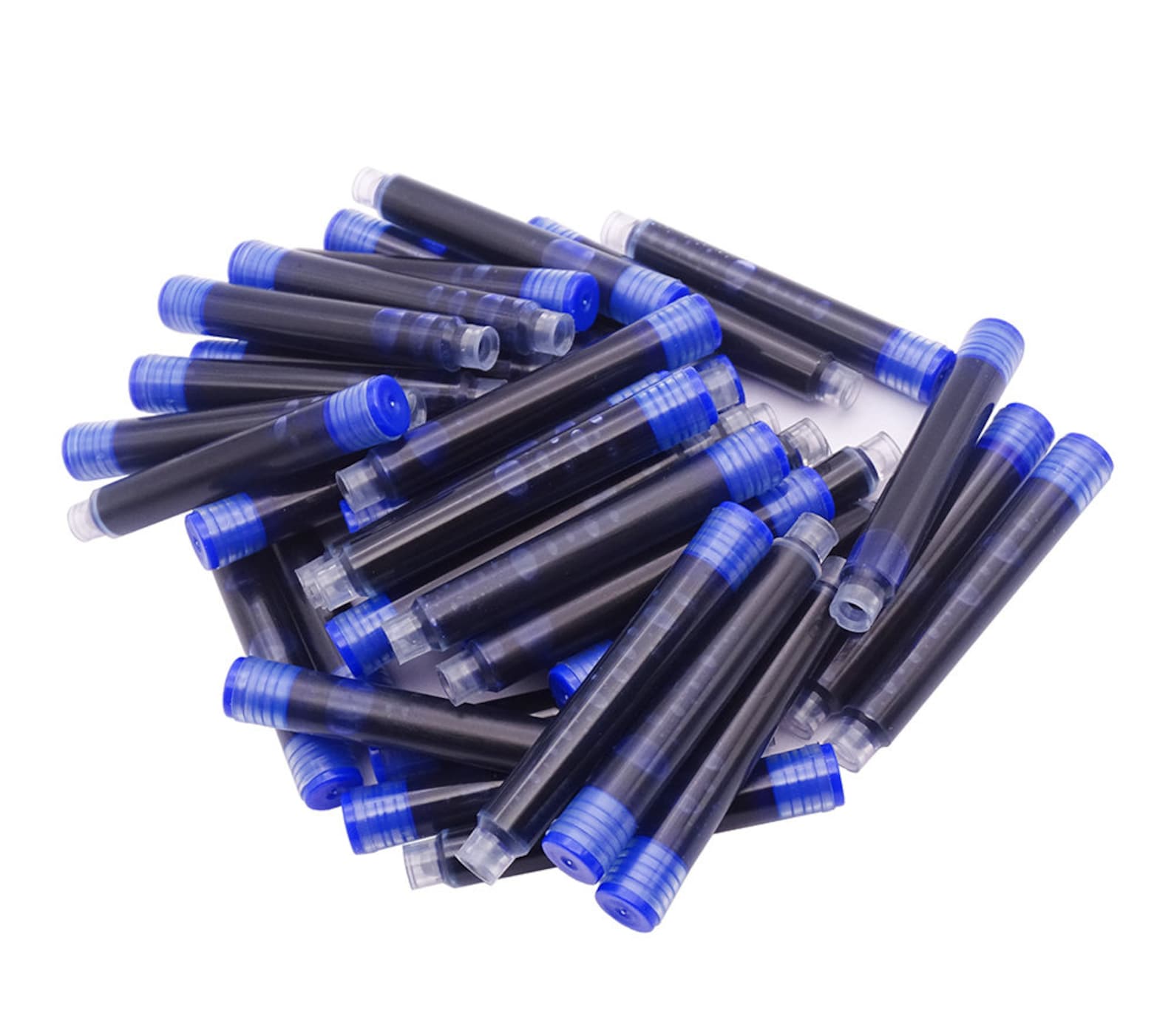 Hongdian Fountain Pen Ink Cartridges Black/ Blue /colorful, Set of 30 ...