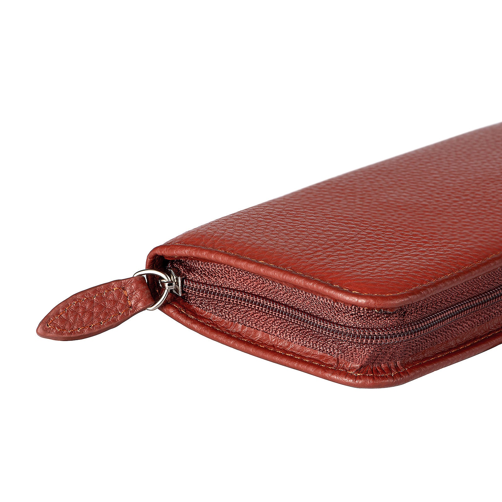 Genuine Leather Fountain Pen Case 3 Divided Slots Black Color - Etsy