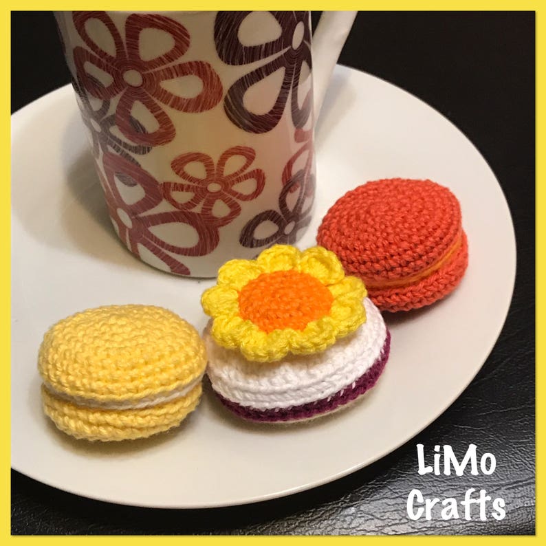 Crochet Macaron Pattern - Etsy
