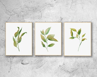 Botanical watercolor | Etsy