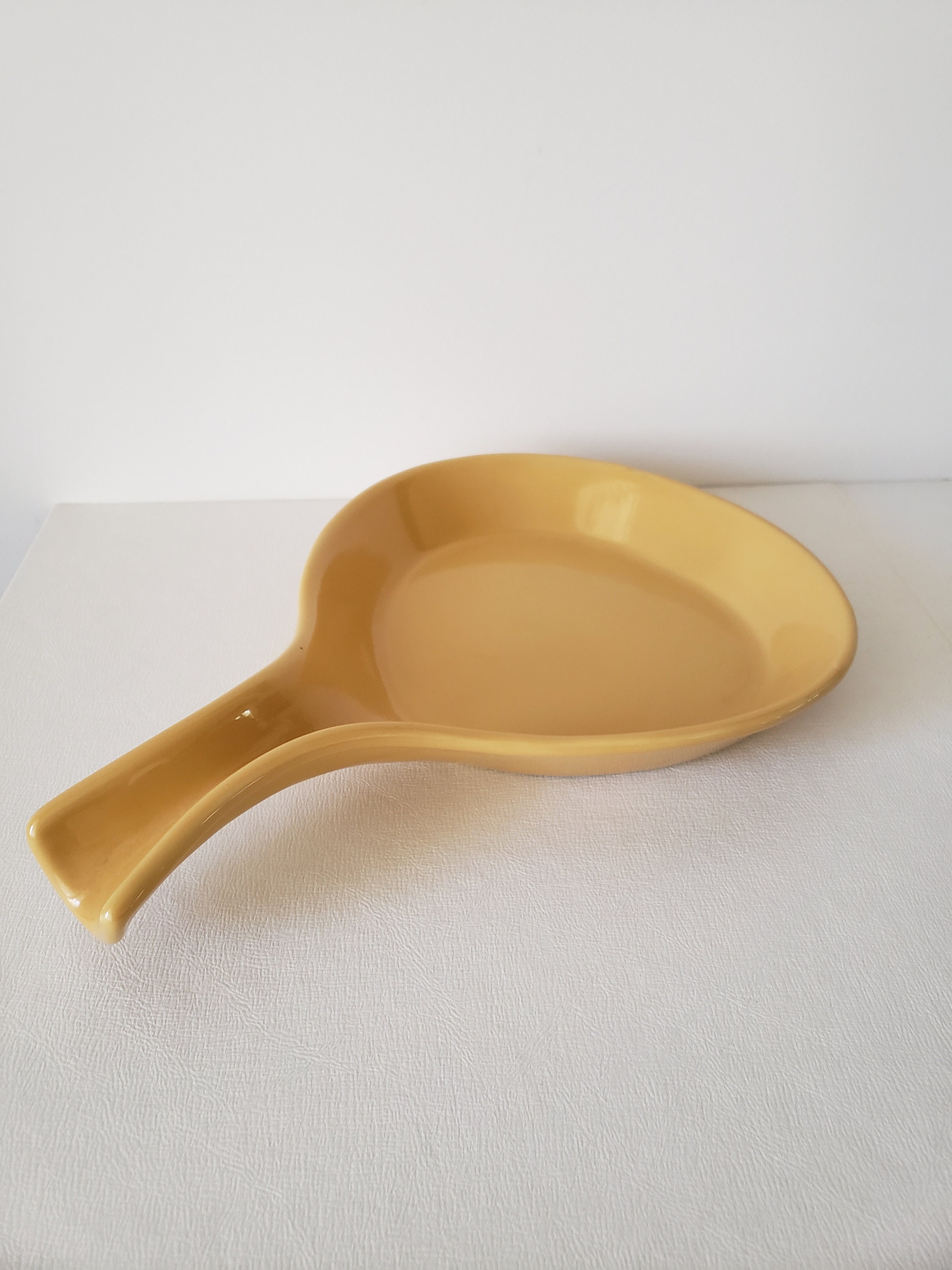 H.F. Coors China Chefs Ware 2347 Ceramic Baking Dish Skillet Large ...