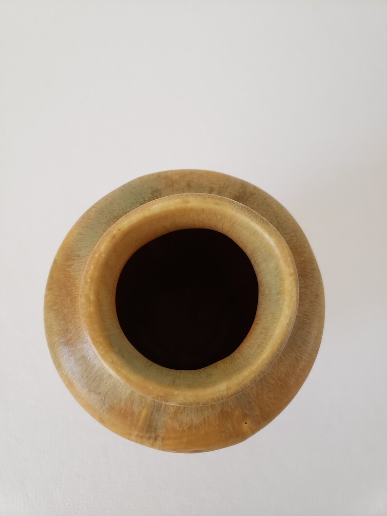 Early Camark Art Pottery Vase: Flame Drip Matte Glaze, 1920s - Etsy