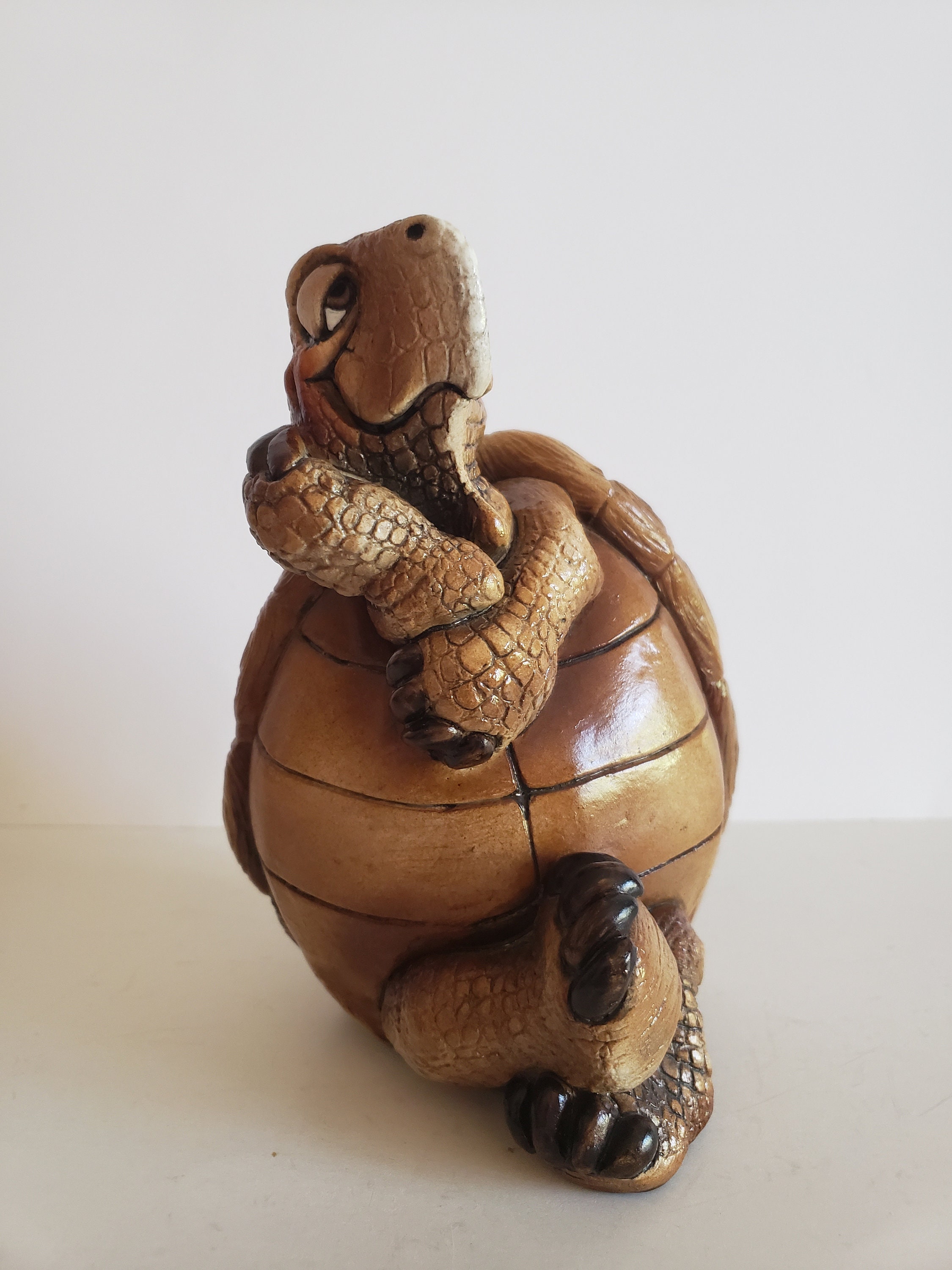 Beasties of the Kingdom Tipsy Turtle Figurine by John Raya Signed and ...