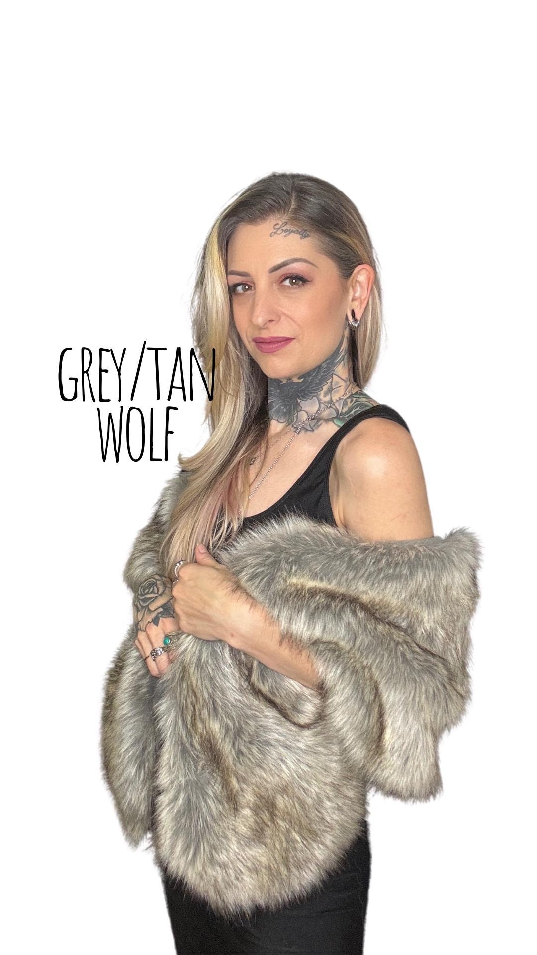 Faux Fur Samples: Bridal Wrap & Bridesmaid Shawl (4"x4") - Etsy