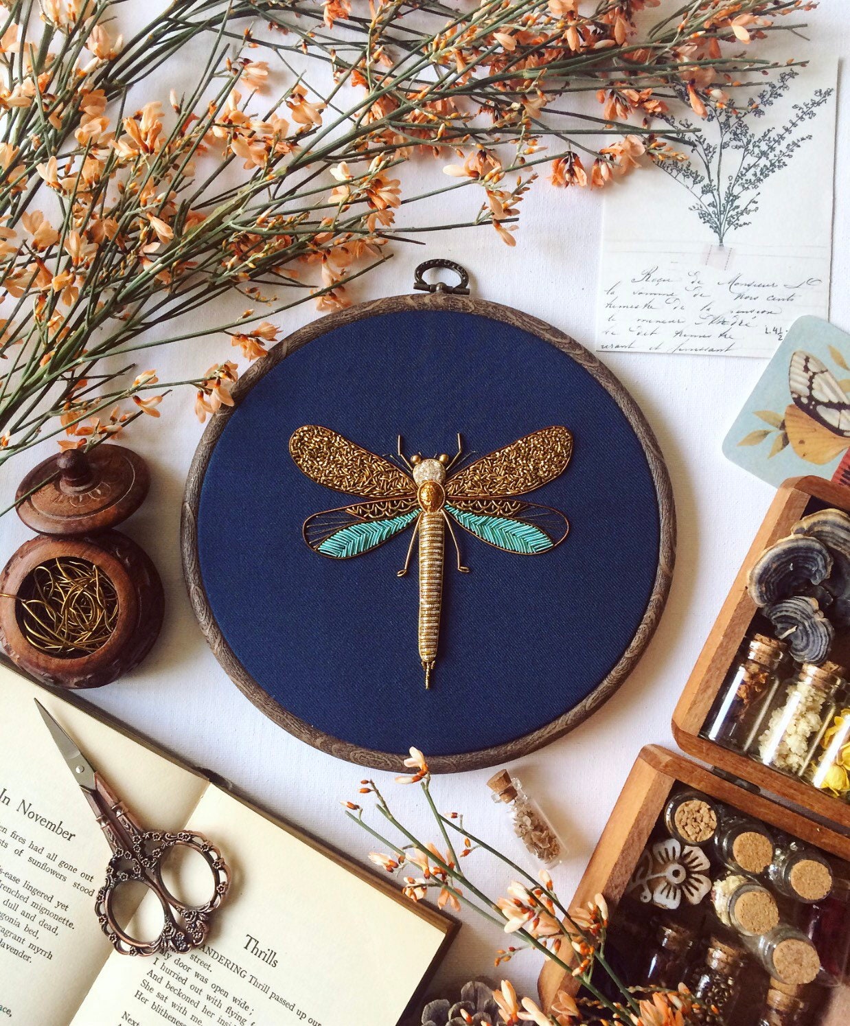 Hand Embroidered Art Shop — The Olde Sewing Room