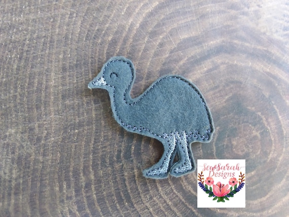 Machine Embroidery Design in the Hoop Emu Finger Puppet 4x4 - Etsy