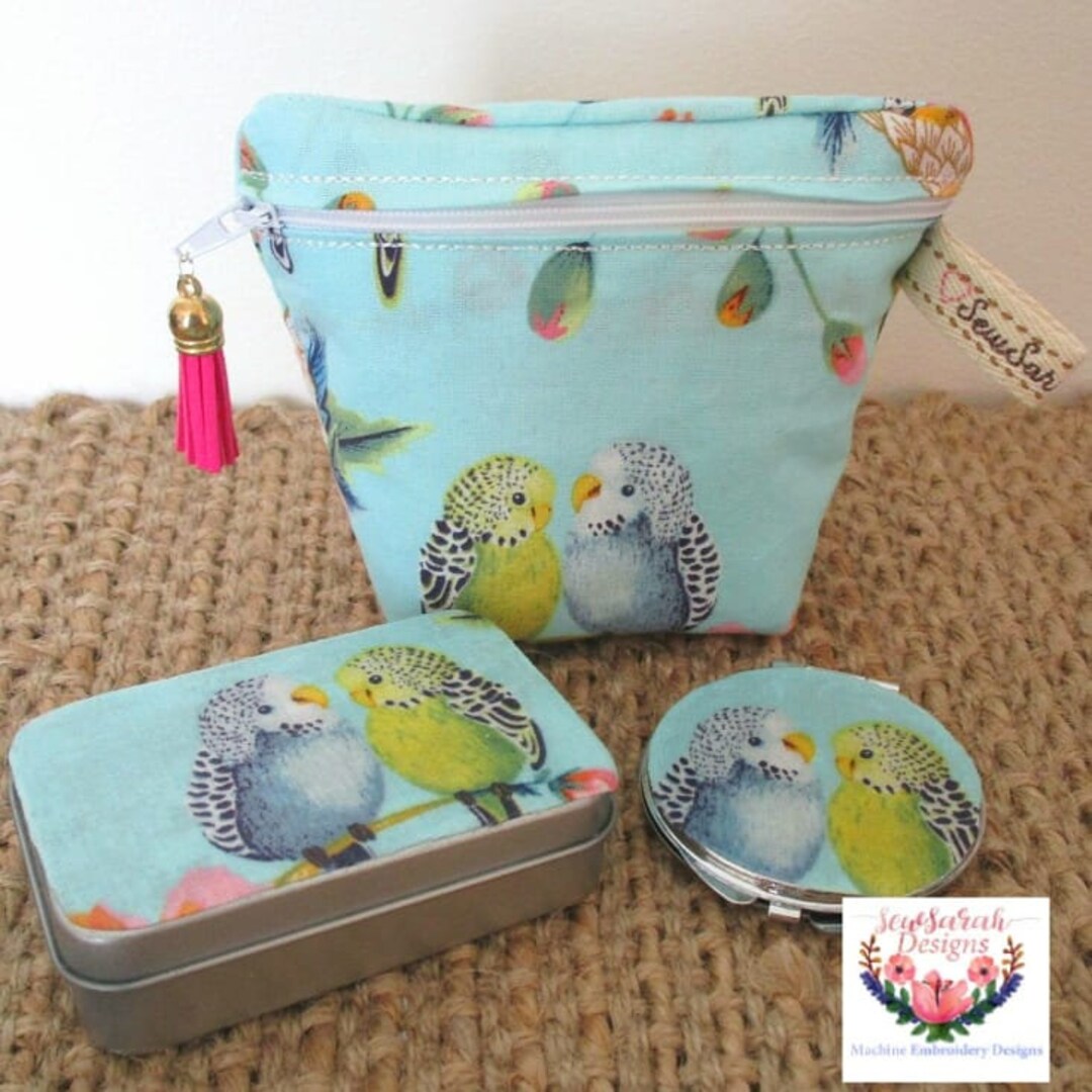 Machine Embroidery Design -ith in the Hoop Boxed Bottom Purse (6x10 ...