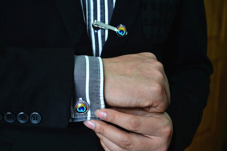 Moon Cufflinks Astronaut Cufflinks Spaceman Cuff Links Moon - Etsy