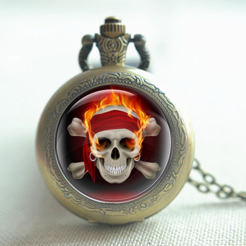 Pirate Pocket Watch - Etsy