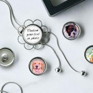 Custom Snap Button, 18mm/20mm Personalized Photo Ginger Snaps , Unique ...