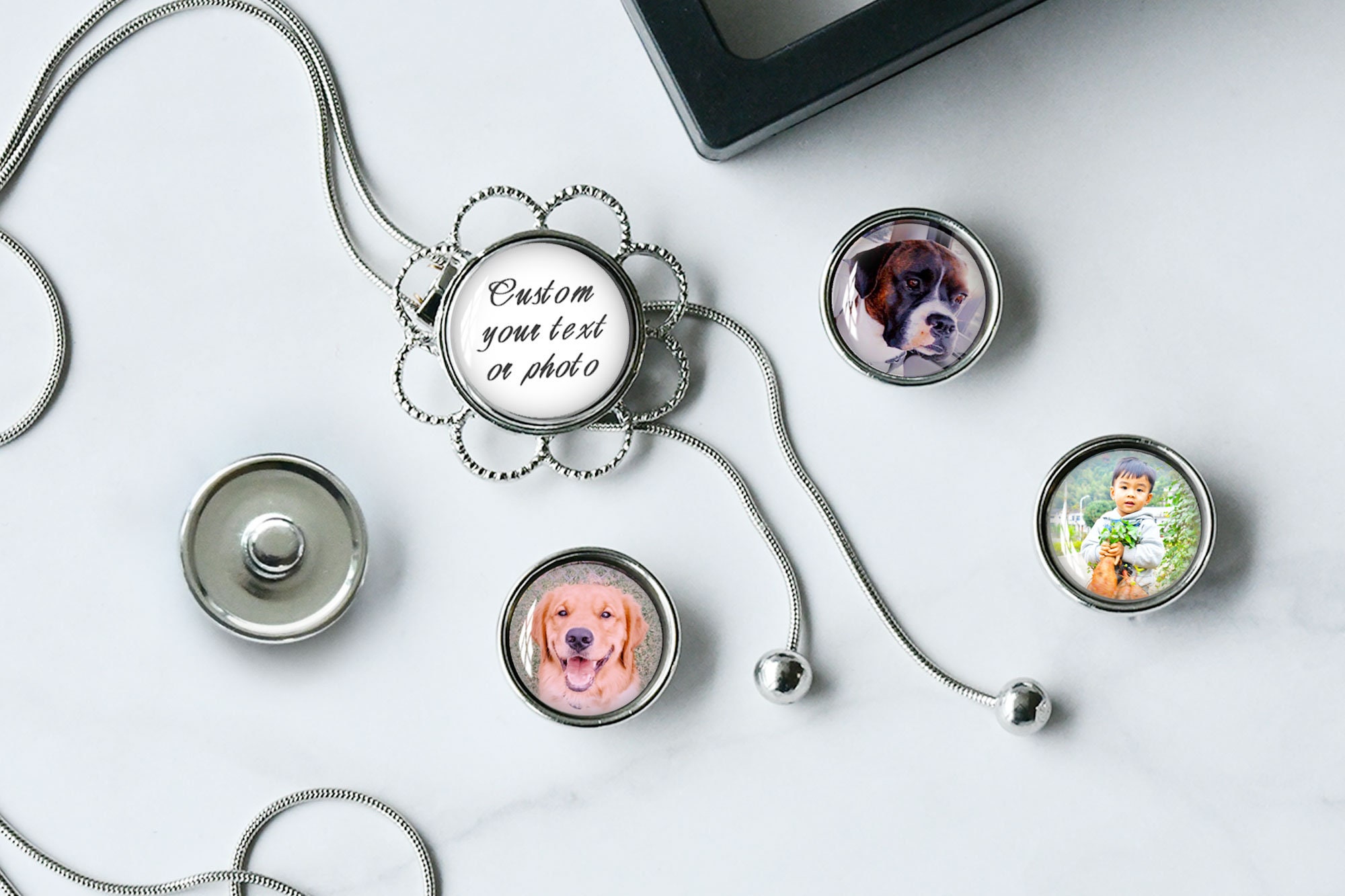Custom Snap Button, 18mm/20mm Personalized Photo Ginger Snaps , Unique ...
