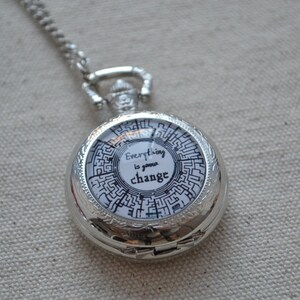 The Maze Runner Watch,quote Necklace,everything is Gonna Change Pendent ...