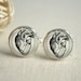 Steampunk Heart Tie Clip,anatomical Heart Cufflinks, Heart Cuff Links ...