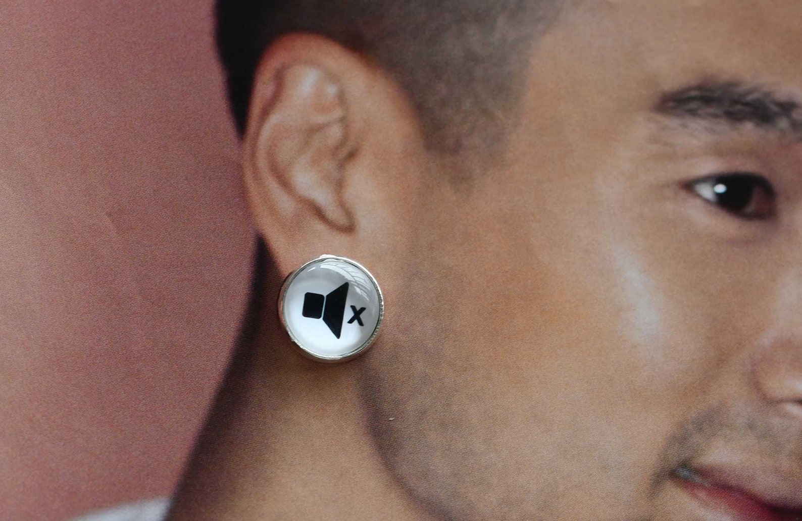 Deaf Earrings,i'm Deaf Stud Earrings, Volume Icon Stud Earrings, Sound ...
