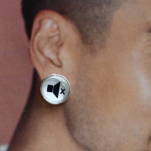 Deaf Earrings,i'm Deaf Stud Earrings, Volume Icon Stud Earrings, Sound ...