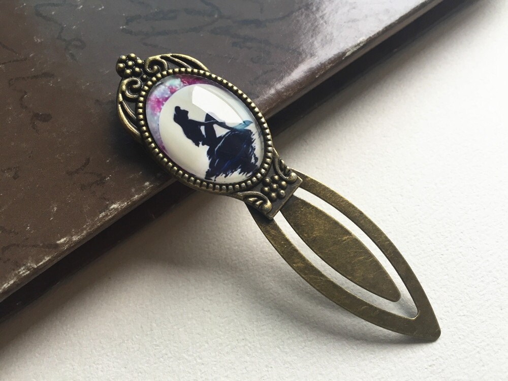 The Little Mermaid Bookmark Steampunk Mermaid Waiting on the | Etsy