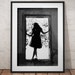 Black & White Woman Print Art, Printable Wall Art, Female Photography ...