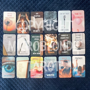 Fates Embrace Oracle Cards- 78 Card Oracle Deck With Tuck Box - Etsy