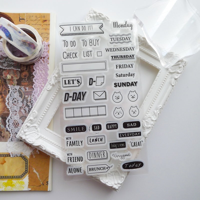 Custom Clear Stamp - Etsy