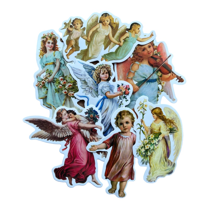 Vintage Angel Decals - Etsy