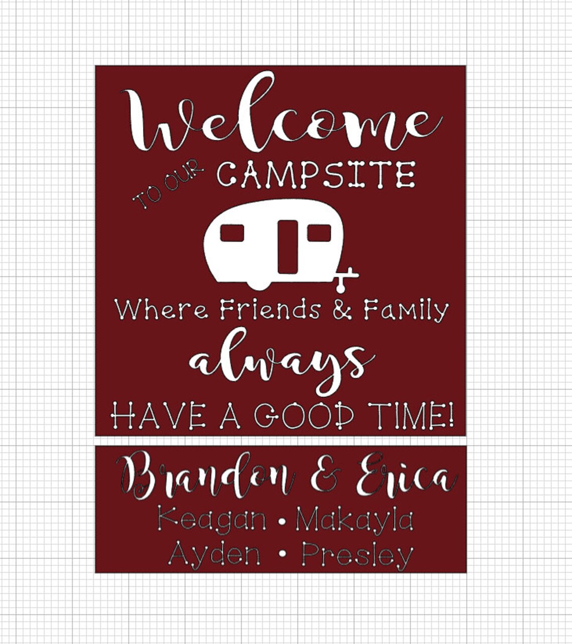 Wooden Camp Sign Camping Sign Campground Sign Campsite - Etsy