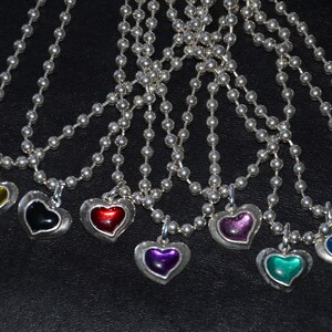 Women Short Chain Necklace-heart Pendant Necklace-stylish Chain ...