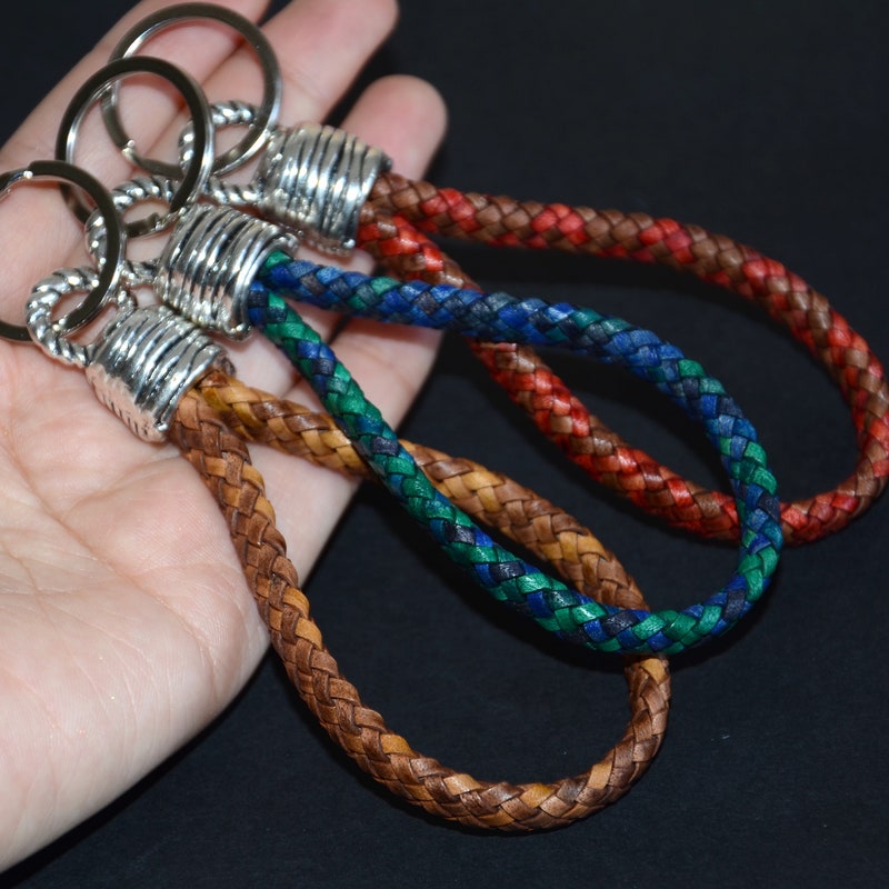 Braided Keychain - Etsy