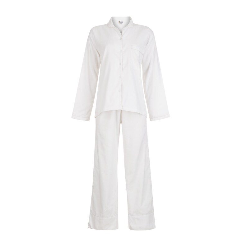 Pajamas Women White premium quality nightwear 100% | Etsy