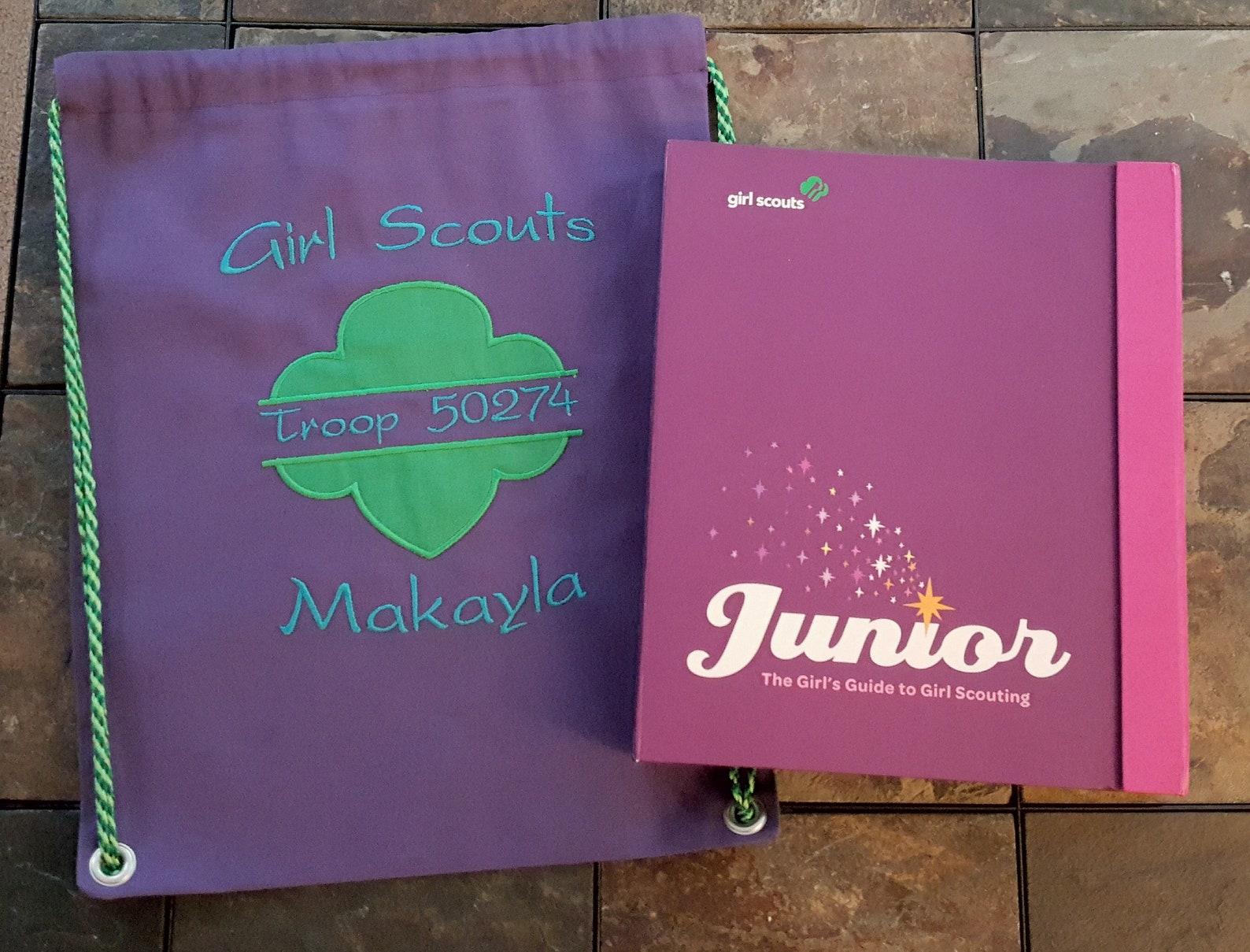 Personalized Girl Scout Backpack - Etsy