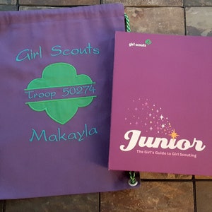 Personalized Girl Scout Backpack - Etsy