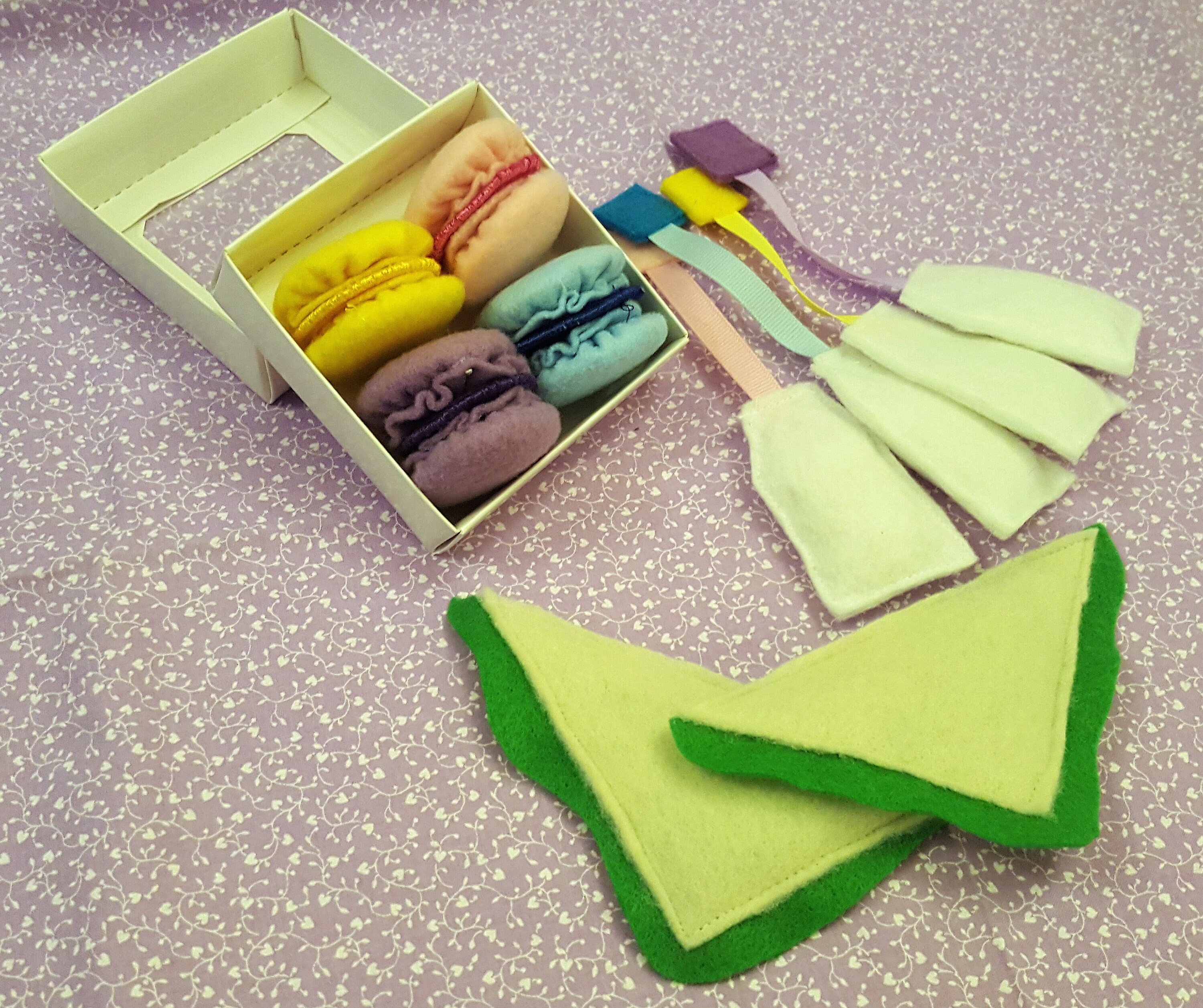 Felt Food Tea Set - Etsy