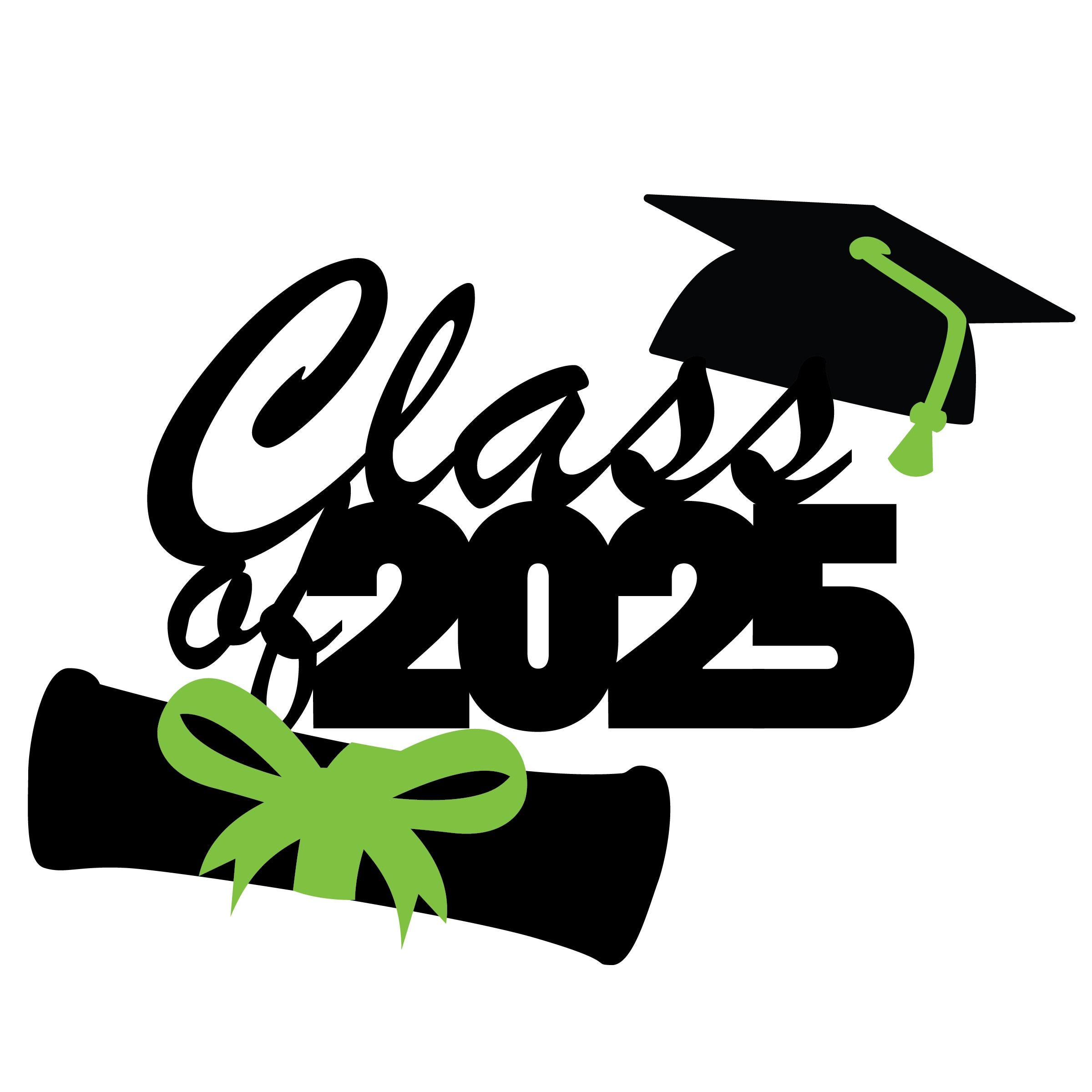 Class of 2025 Graduation Cake Topper or Centerpiece Cutout - Etsy