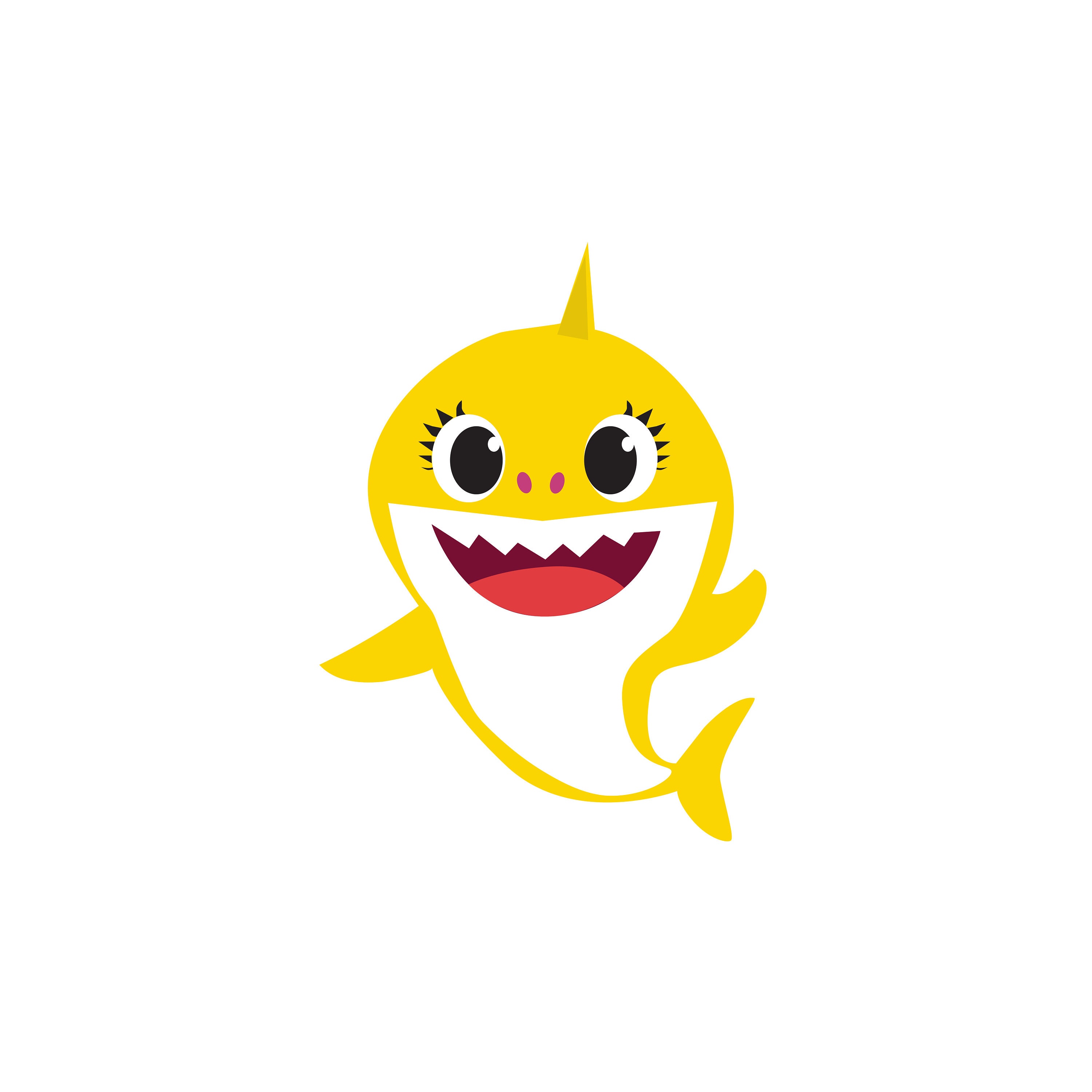 Baby Shark Vector in Eps Svg and Png Available for Download - Etsy Ireland
