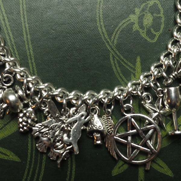 Witch Charm Bracelet - Etsy
