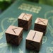 Cedar Wood Runic Dice Set Pagan Wicca Witchcraft Norse - Etsy