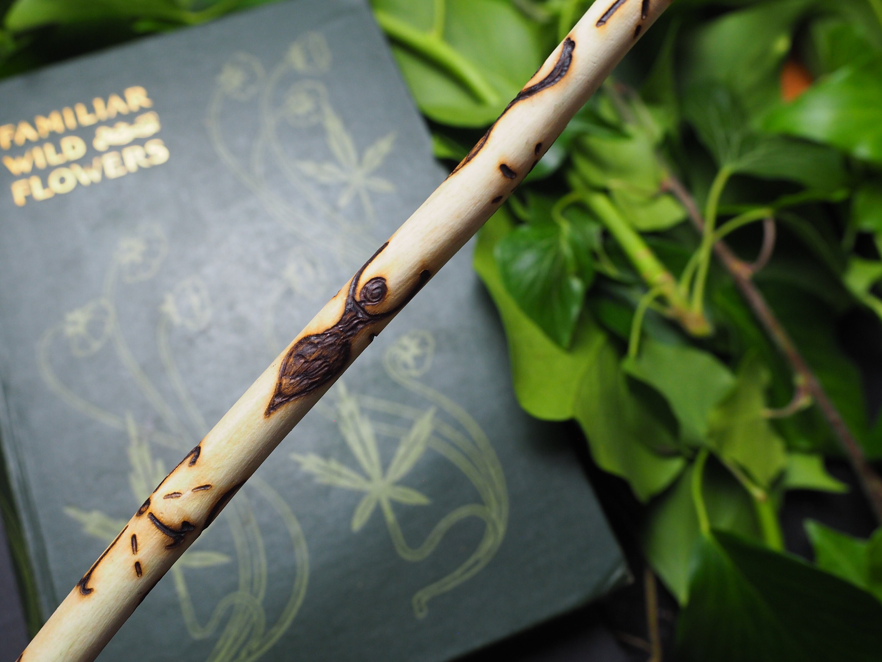 English Honeysuckle Star Goddess Wand Love Sweetness | Etsy