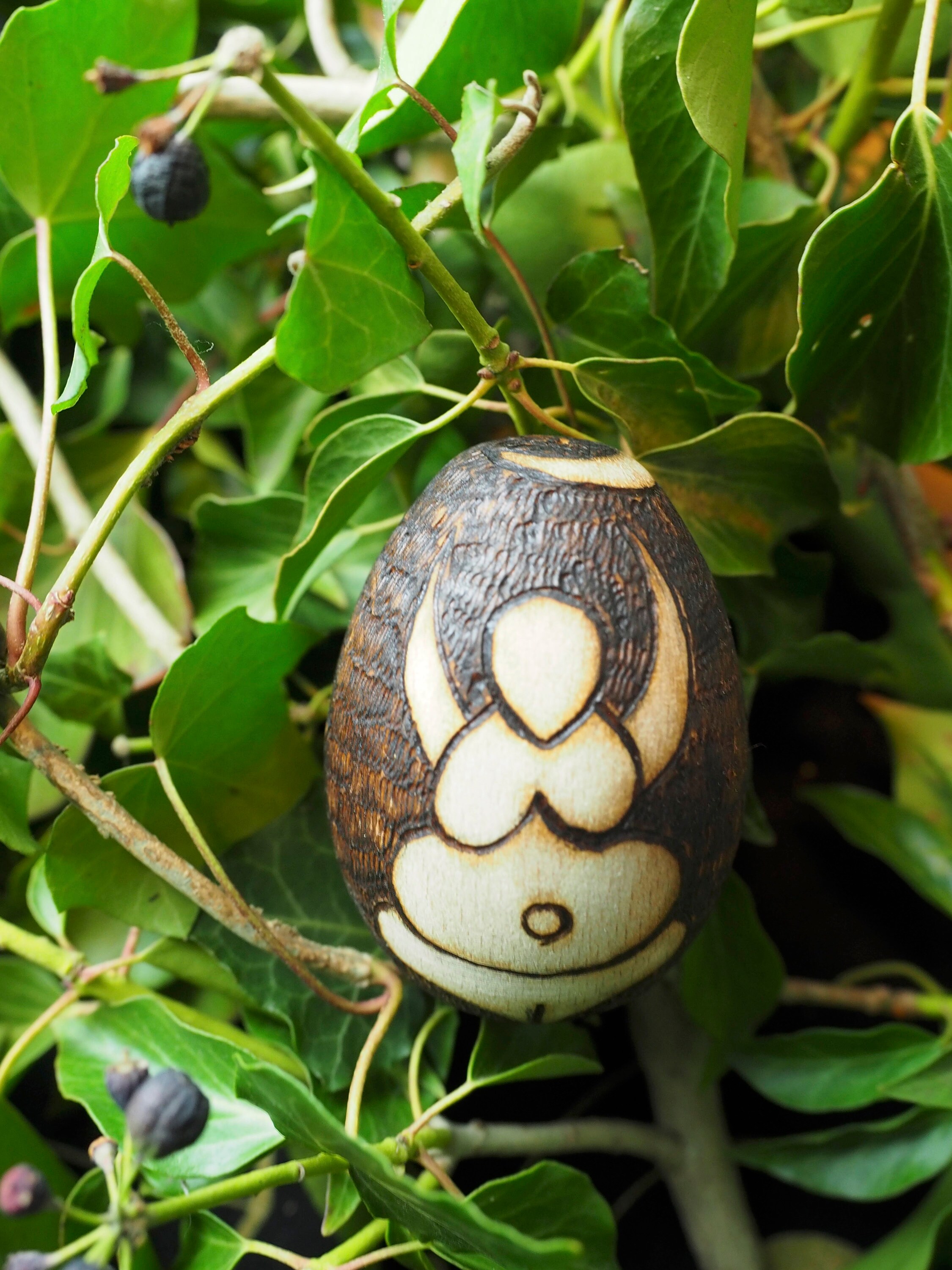 Wooden Goddess Ostara Egg - Transformation, Fertility Magic, Pagan - Etsy