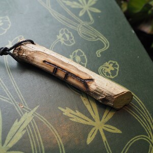 Celtic Ogham Pendant: Birch, Ash, Willow, Oak, Holly, Hazel, Apple ...
