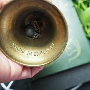 Double Feather Brass Altar Bell Space Clearing Cleansing - Etsy